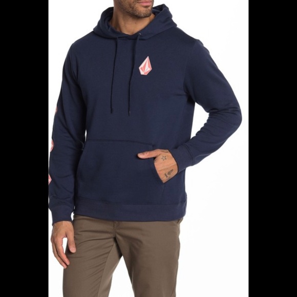Volcom | Shirts | Volcom 2 Sickly Stones Hoodie Pulloverindigo | Poshmark